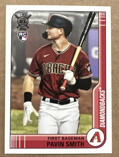 2021 Topps Baseball card # 205 Pavin Smith Rookie Card Arizona ...