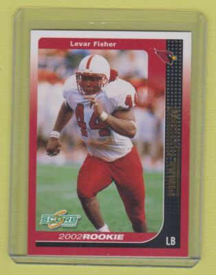 2002 Score Final Score Levar Fisher RC Cardinals 44/100 Jersey # | eBay