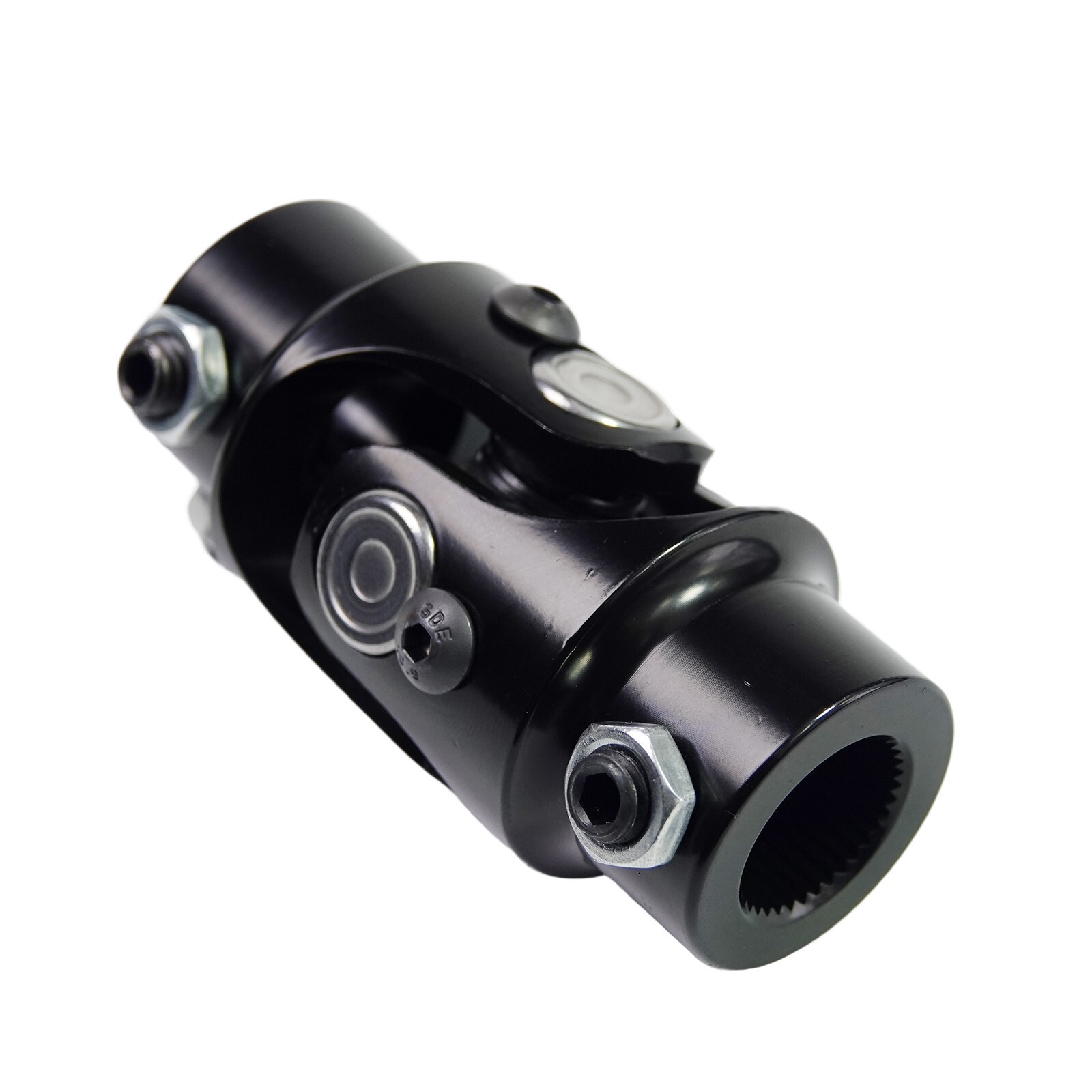 3/4"-30 Spline x 3/4" DD Universal Steering Shaft U-Joint Black | eBay