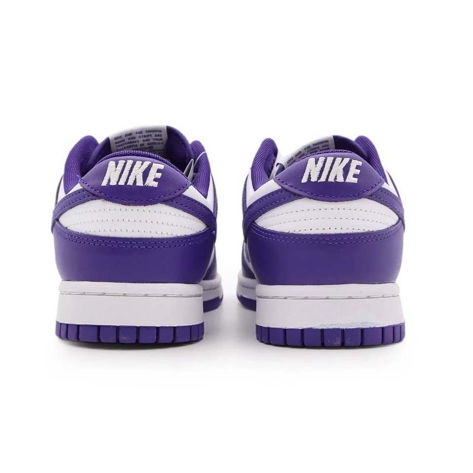 DD1391-104 Nike Dunk Low Championship Court Purple White (Men's) | eBay