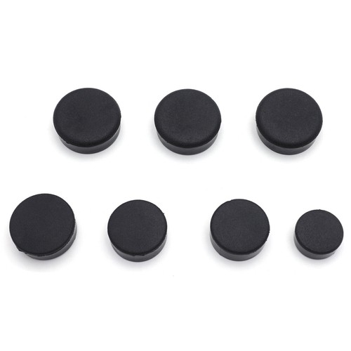 Frame Plugs Black 7 pcs Motorcycle Fits For 2006-2015 Kawasaki Ninja ...