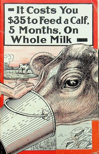RARE UNOPENED SUCRENE FEEDS AMERICAN MILLING FEED A CALF BOOKLET - E15G ...