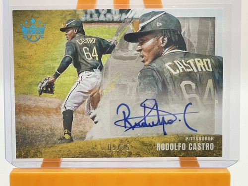 2022 Rodolfo Castro Panini DK Signatures DKS-RC 09/25 Pirates/Phillies ...