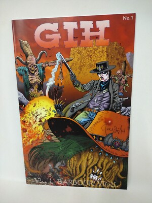 Gunfighters In Hell (2014) GIH #1 Rare Reprint Issues Signed Tim Joe ...