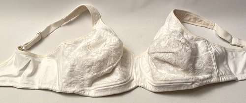 New Amoena Women's Jamie Wireless Mastectomy Bra White 40C Off-white ...