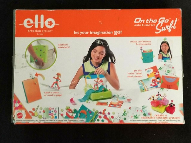 Mattel Ello Creation System on The Go Surf 150 Rebuildable Pieces ...