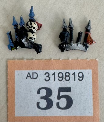Scaffali trofeo Games Workshop Warhammer 40k Chaos Space Marines coppia ...