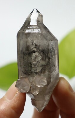 50.2g NATURAL HAVE MOVING Water Quicksand Enhydro QUARTZ Crystal Point ...