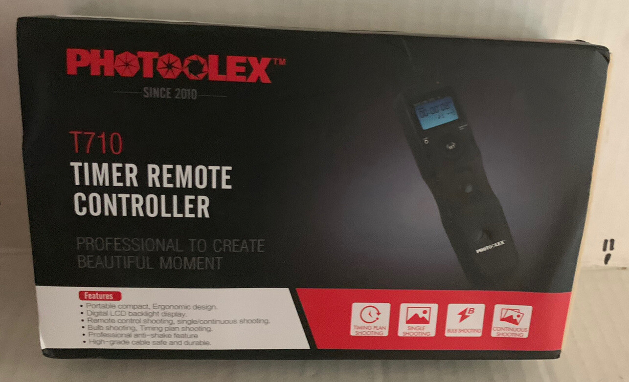 PhotoLex Timer Remote Control T710 | eBay