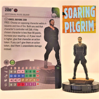 DC Heroclix ZOD - 032 - UNCOMMON DC Notorious Set #32 | eBay