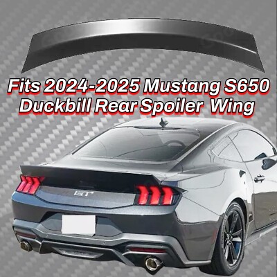 Fits 2024-2025 Ford Mustang S650 Rear Trunk Spoiler Wing Decklid ...