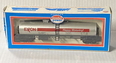 HO Scale Model Power 9081 Exxon Tank Car | eBay
