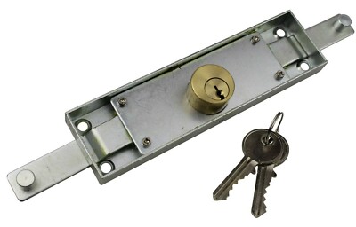 Roller Shutter Lock Narrow Style 155mm x 42mm Centre Shutter Lock ...