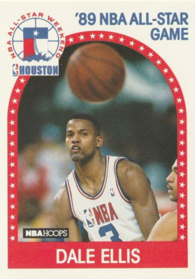 Dale Ellis 1989 NBA Hoops #43 NBA All Star Card- Free Shipping | eBay
