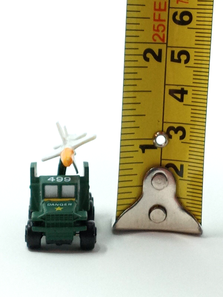 Micro Machines Galoob 1987 Missile Truck Mini US Army heat resistant ...