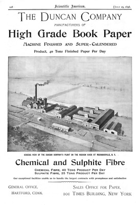 View of the Duncan Company's Plant at Mechanicville, N. Y. - Book Paper ...