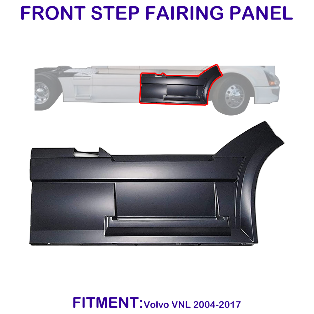 2004-2017 Volvo VNL Front Step Fairing Skirt Panel for Passenger ...