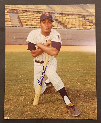 CESAR TOVAR Autographed 8x10 Photo Signed IN-PERSON MLBB 1965-1976 Died ...
