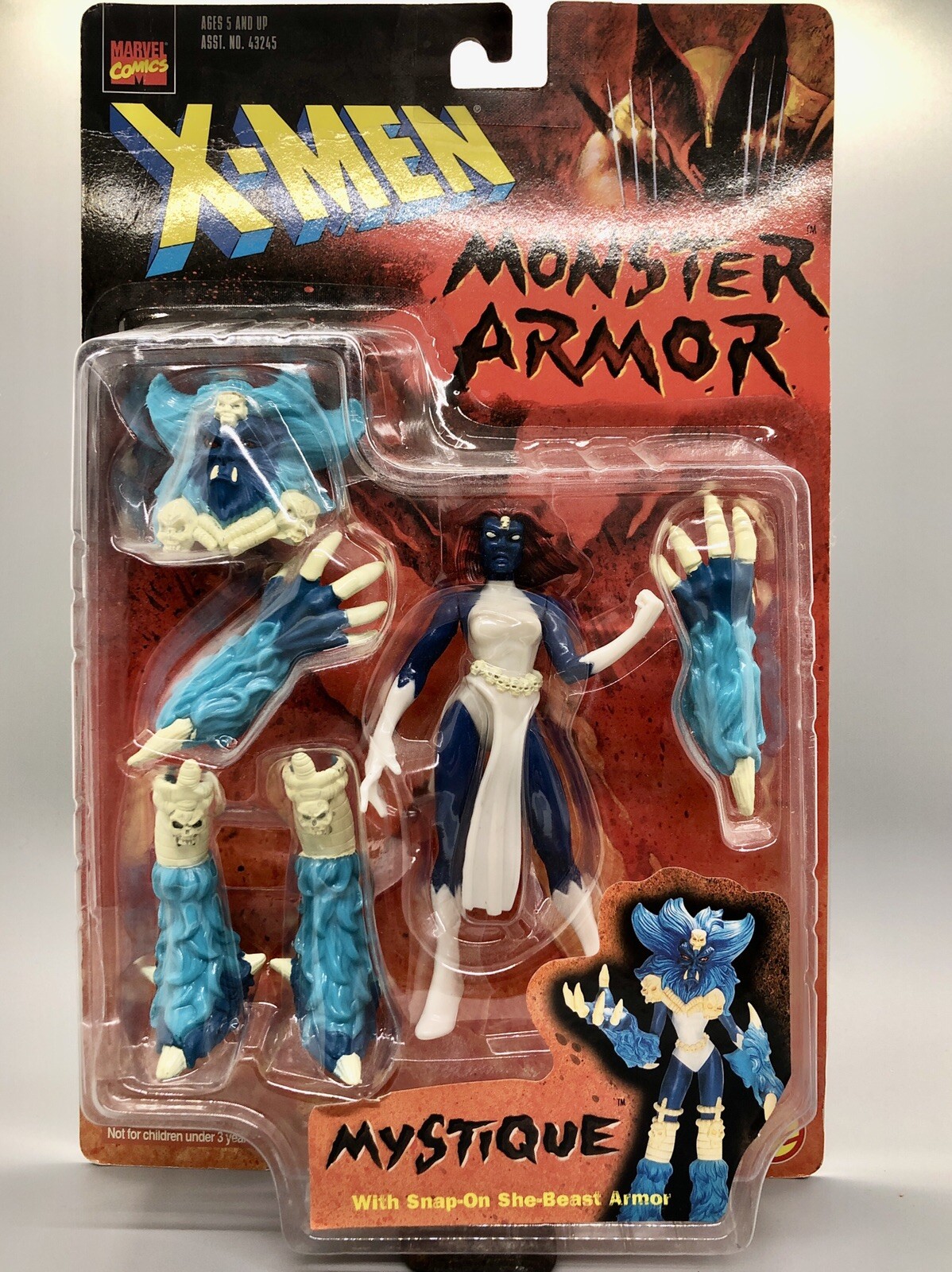 X-Men Monster Armor Mystique Toy Biz 1997 | eBay