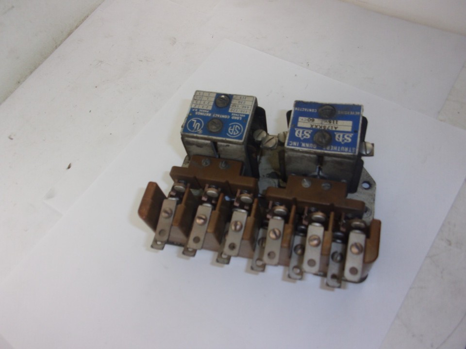 New ~ A175KXX78 115V 60CY, Struthers Dunn, Reversing Contactor | eBay