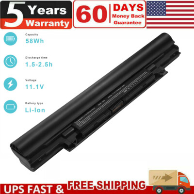 For Dell Laptop Battery YFDF9 58Wh 6 Cell for Dell Latitude 3340 E3340 ...