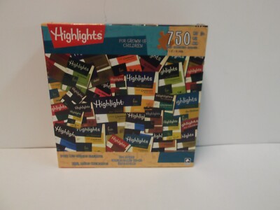 Highlights Magazine Jigsaw Puzzle 2000s/10s Covers 750pcs For Grown-up ...