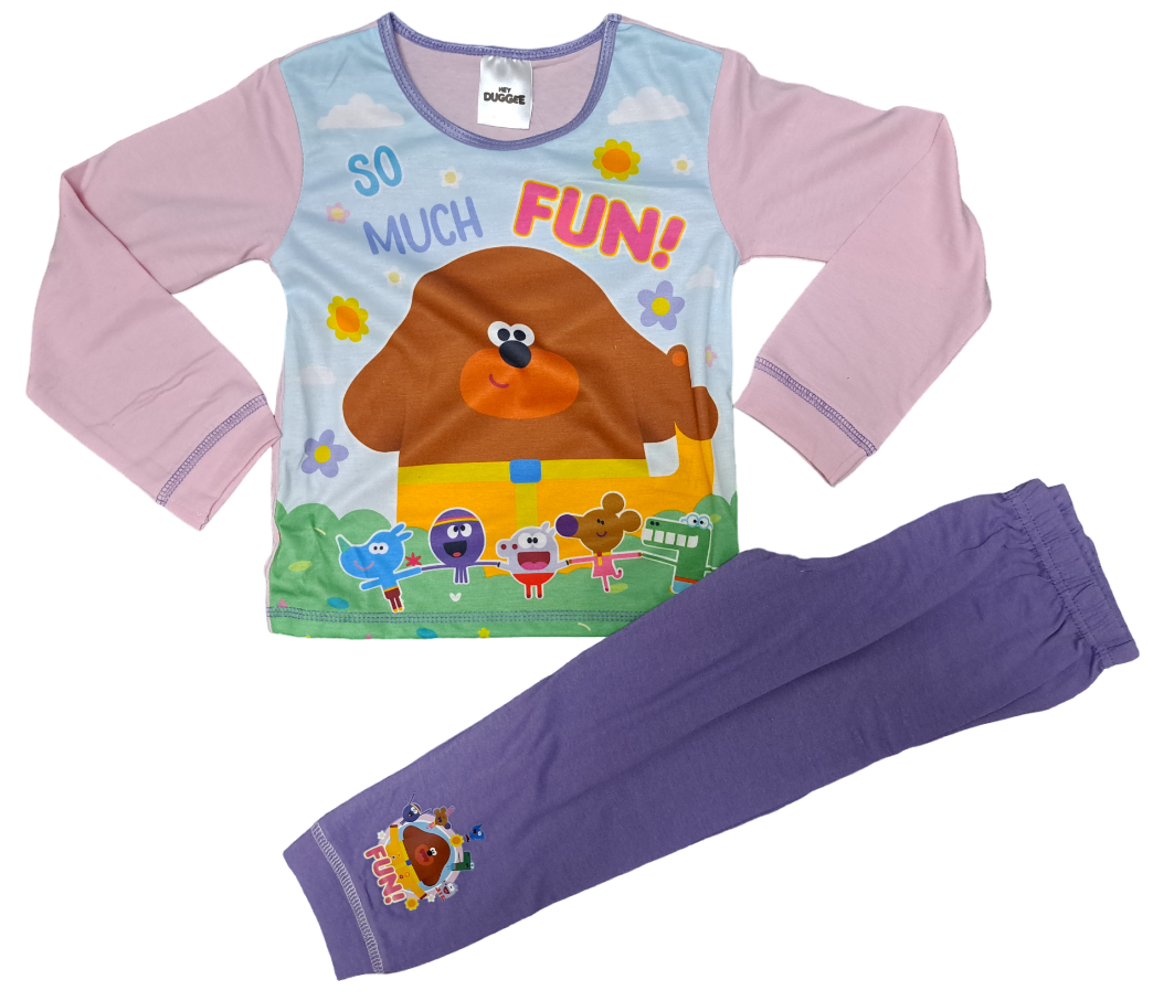 Girls Hey Duggee Pyjamas. Ages 18 Months To 5 Years | eBay UK