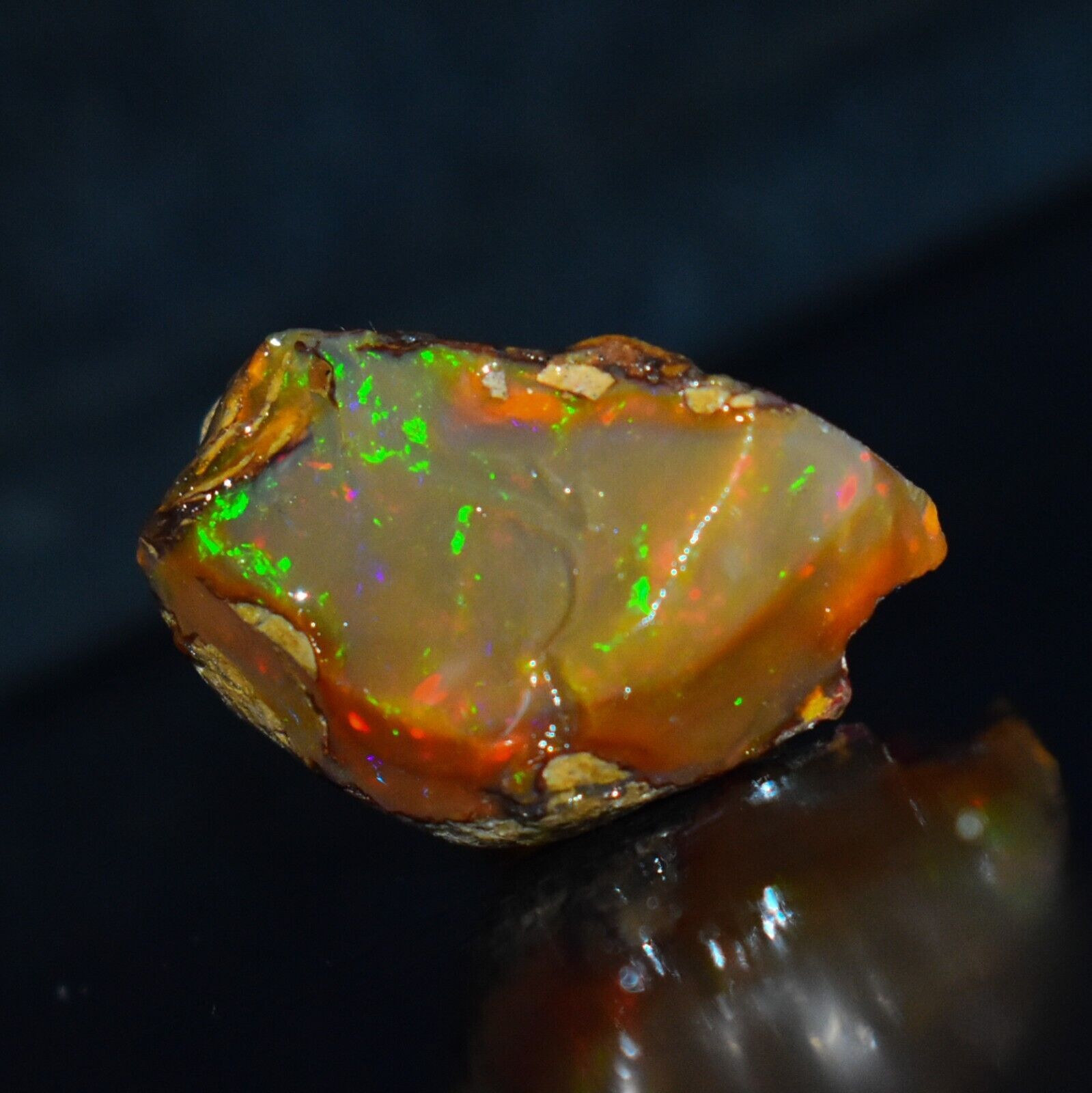 Opal Rough 54.35 Carat Natural Ethiopian Opal Raw Welo Opal Gemstone ...