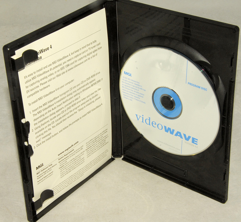 MGI - VideoWave - Version 4.0 - PC Home & Office CD ROM *Windows 98 ...