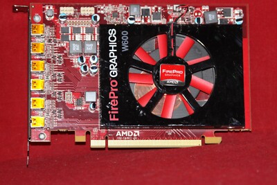 AMD FirePro W600 2GB GDDR5, 6 x Mini DisplayPort. PCI Express Graphics ...