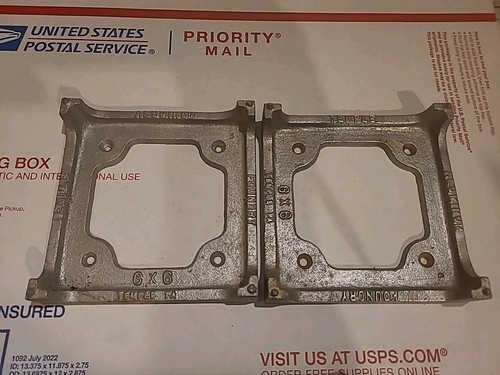 Temple Post Base, Anchored, 6x6, Cast Aluminum, MADE IN USA | eBay