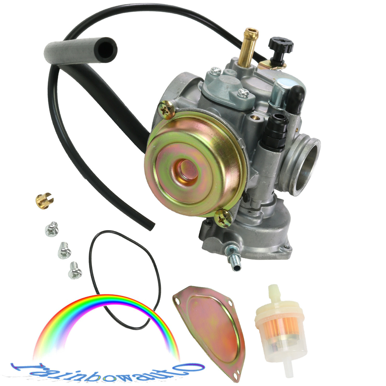 New For Suzuki 250 Ozark ATV 2002-2009 Part LT-F250 LT-F250F Carburetor ...
