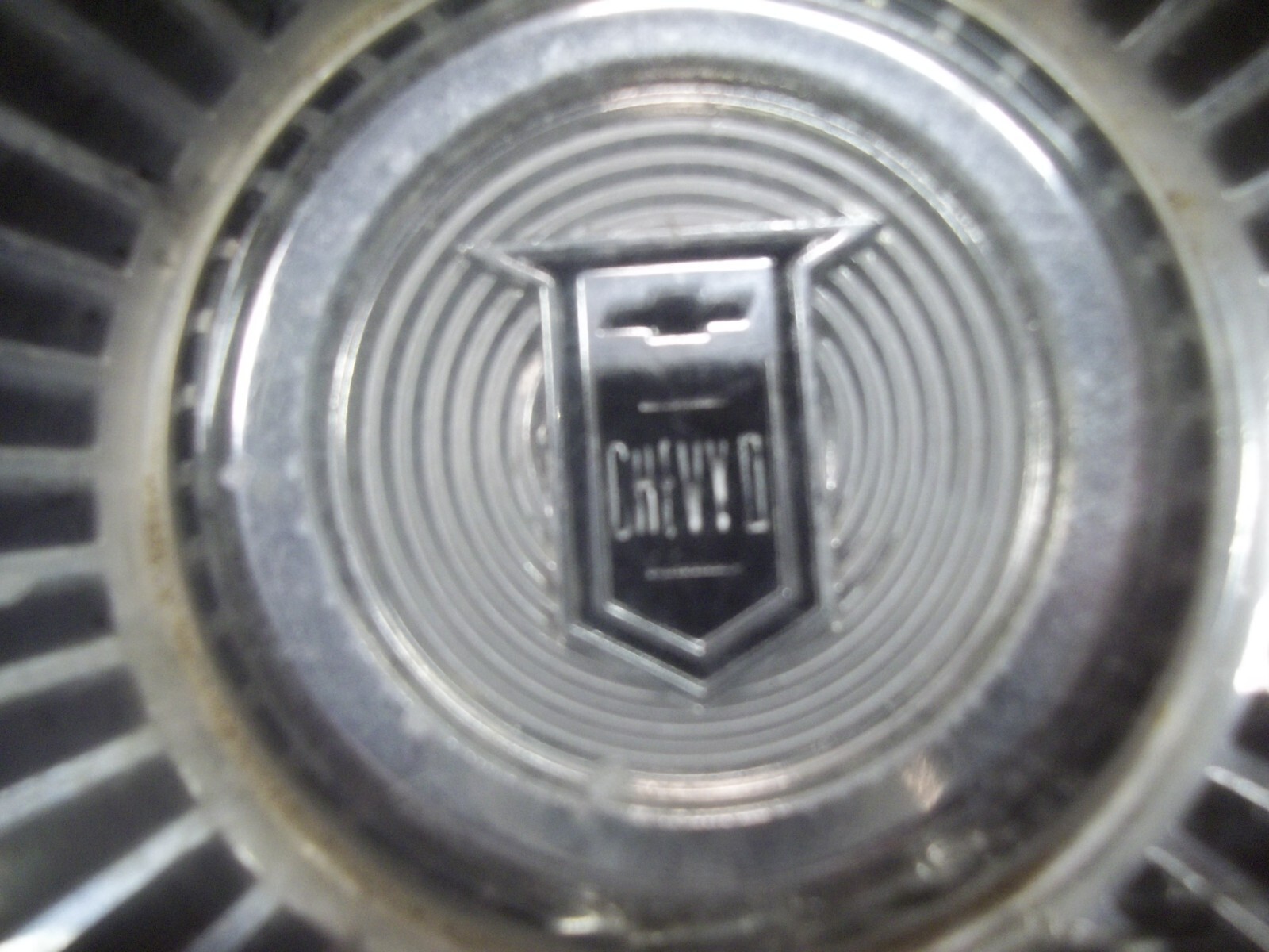 1965 65 Chevrolet Chevy II Hubcap Rim Wheel Cover Hub Cap 13" OEM USED ...