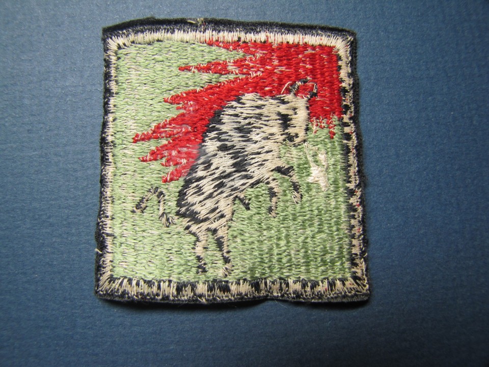 WW II US ARMY 92nd DIVISION PATCH ?, NO GLOW | eBay