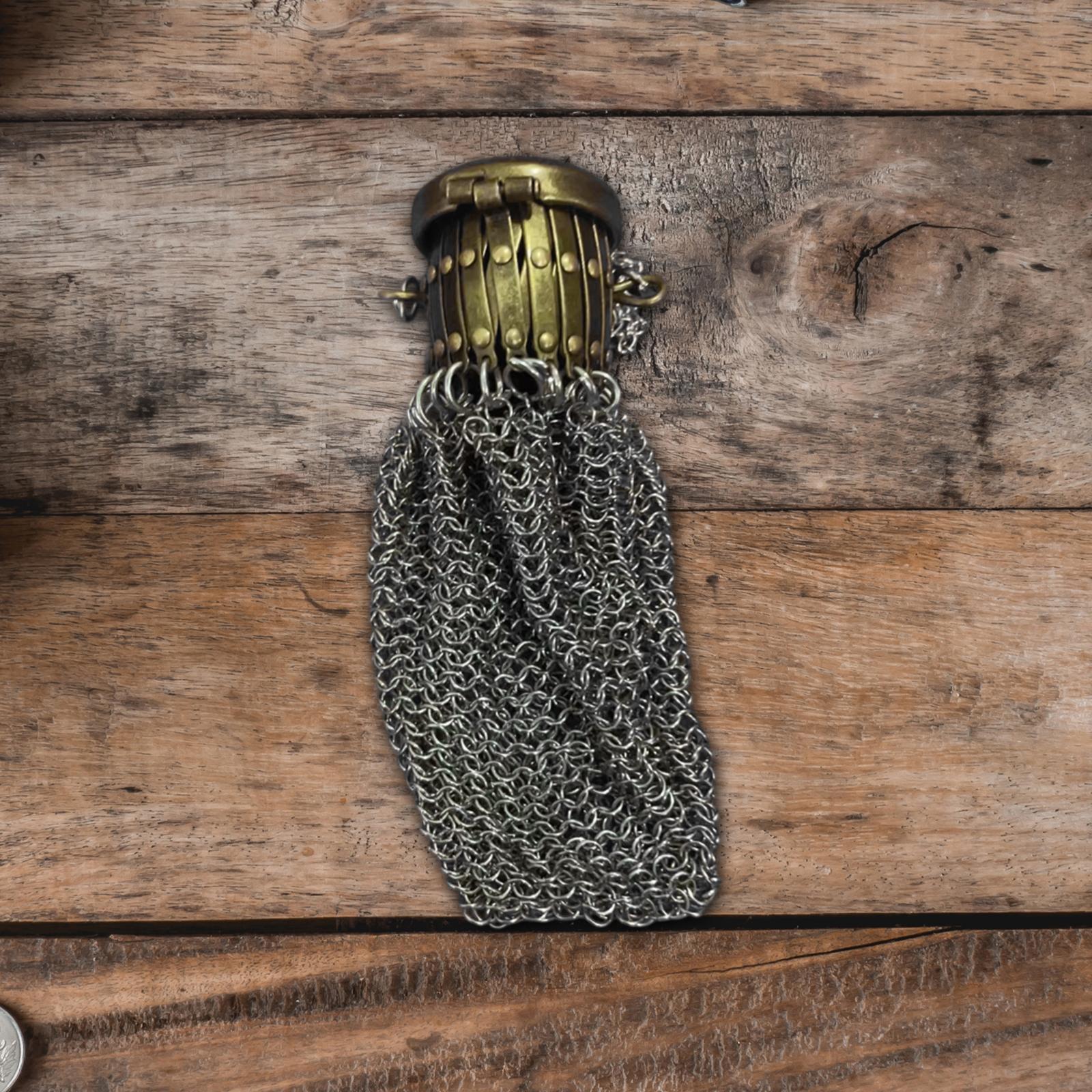 1920S British Wallet with Hanging Chain Practical Clu… - Gem