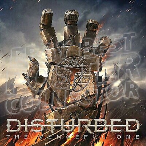 Disturbed The Vengeful One Single Banner Album Cover Poster | eBay