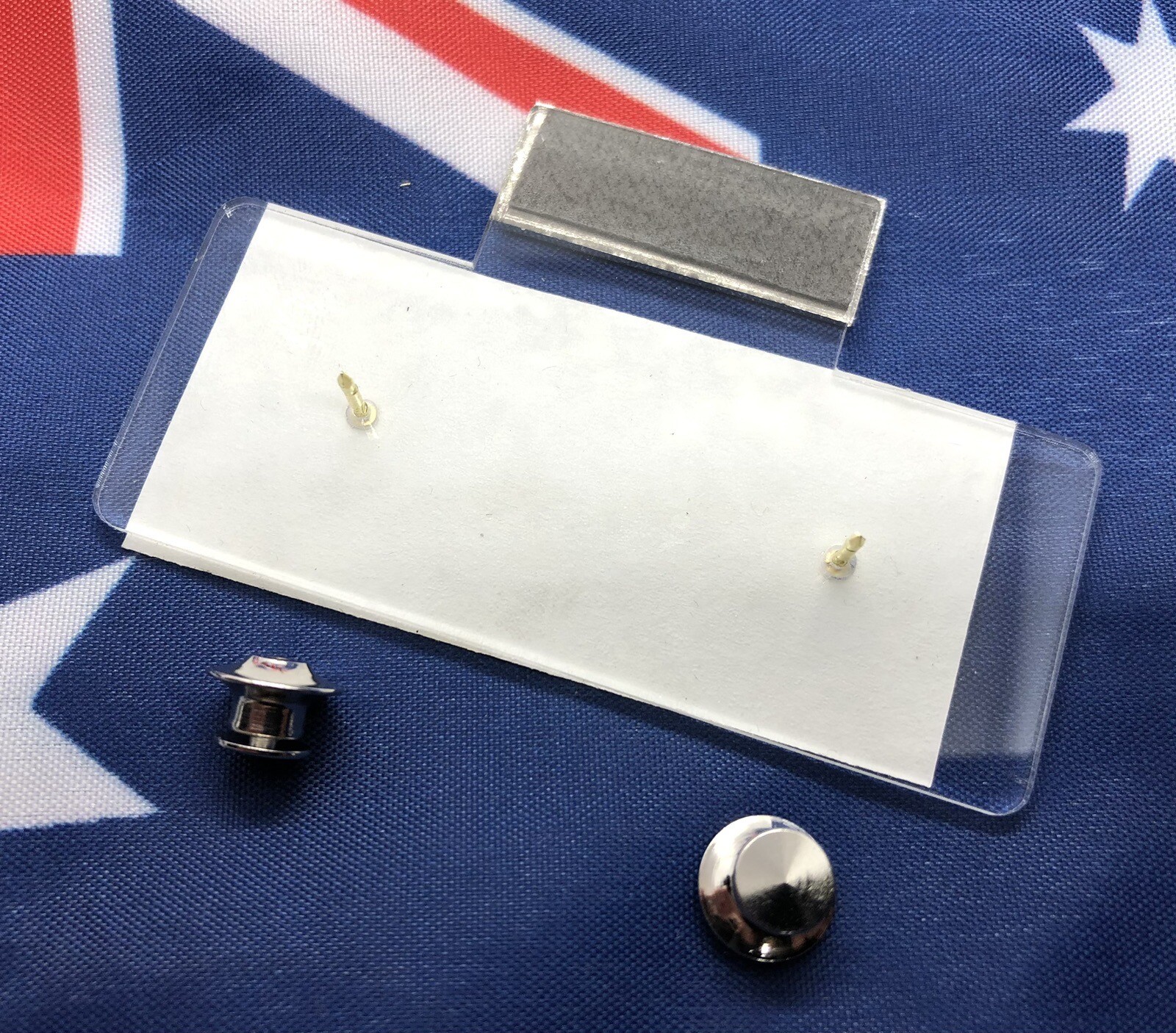 NSW Rural Fire Name Badge Size Backing With Bushfire Citation, RFS, 2 ...