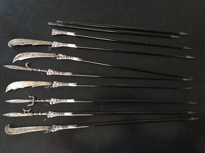 a miniature chinese or vietnamese polearms lot for sword collector | eBay