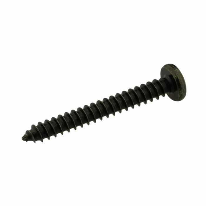 Pan Head Phillips Self Tapping 12g (5.4mm) Screw Tapper Black Zinc ...