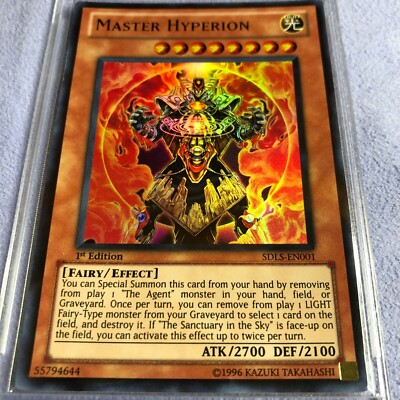 Yu-Gi-Oh! SDLS-EN001 1st Edition Master Hyperion - Ultra - Mint ! | eBay