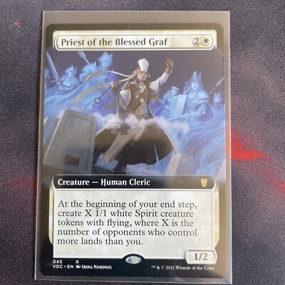 MTG Priest of the Blessed Graf Commander: Innistrad: Crimson Vow 045 ...