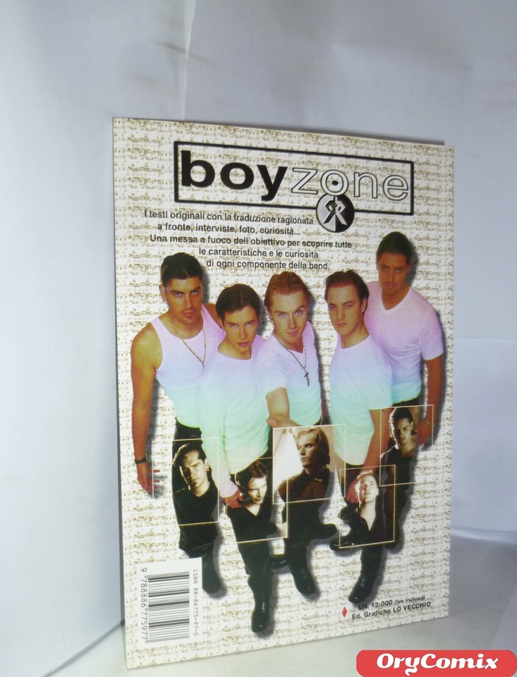 Boy Zone Boyzone - The Texts With Reasoned Translation (Lo Vecchio) New ...