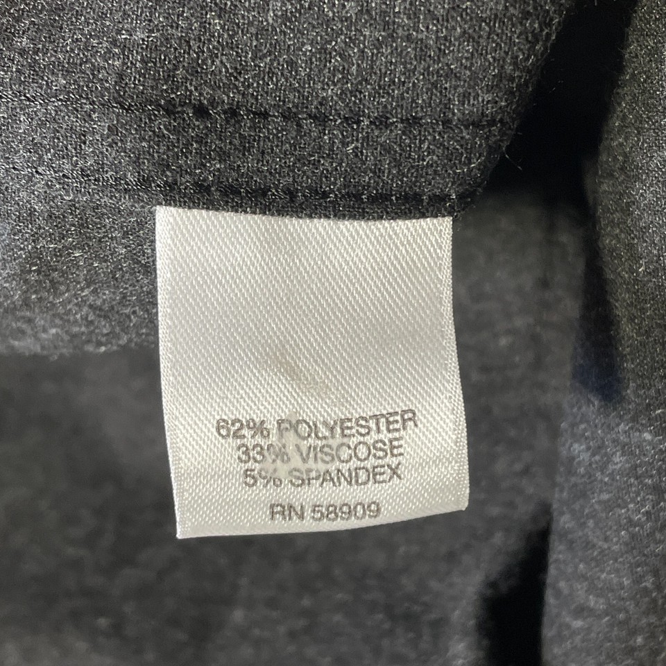 ROWM Flannel Shirt Men Sz Medium Gray Military Pockets Casual Preppy ...