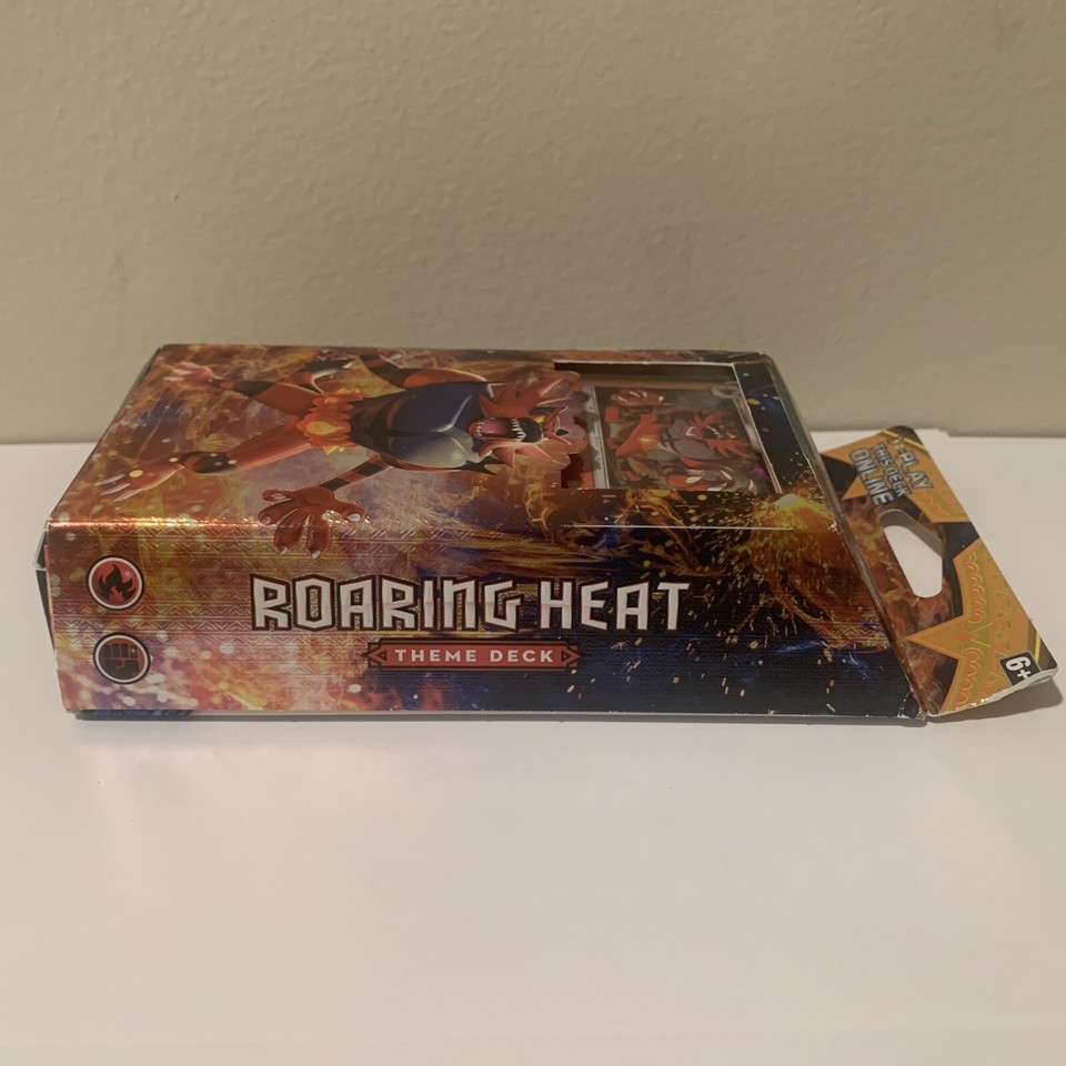 Pokemon TCG: Sun & Moon - Roaring Heat Theme Deck (Incineroar) New ...