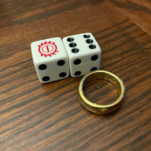 Monopoly The Lord of The Rings Trilogy Edition REPLACEMENT RING ONLY ...