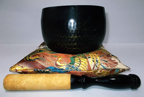 Japanese Buddhist altar ORIN set, handmade BUTSUDAN bell medium size ...