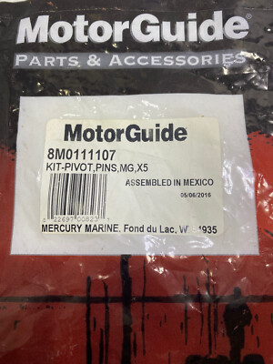 MotorGuide Pivot-kit, pins X5 mount, 8M0111107 | eBay