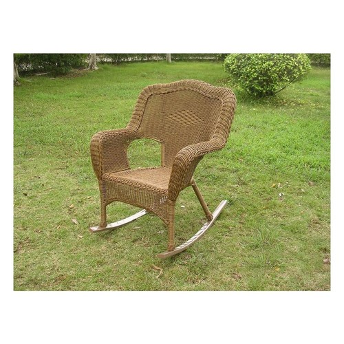 Resin Wicker Camel Back Rocking Chairs (Set of Two) 700493932092| eBay