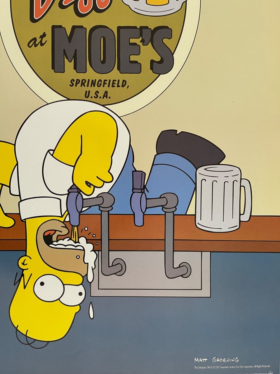 Duff Plakaten The Simpsons Onlinespill Tek.no