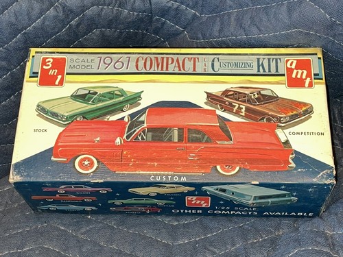 Unbuilt Vintage AMT 1/25 1961 Ford Falcon 3 in 1 Customizing Promo ...